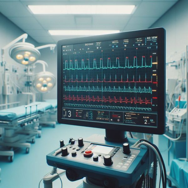 Digital Six Channel ECG Machine